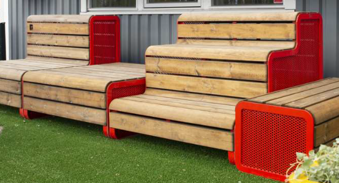 Pop up-park med flera sittplatser i centrum - Vastervik.com